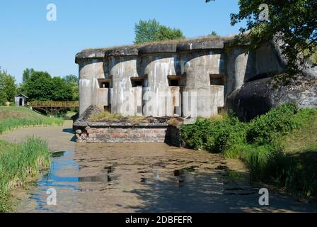 The historic military fortifications in Brest Fortress Stock Photo - Alamy