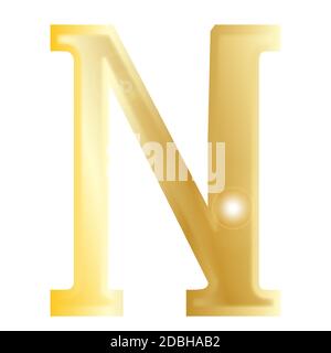 Nu sign. Nu letter, Greek alphabet Symbol, violet background Stock ...