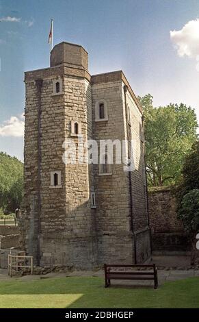 The Jewel Tower in London, England. The 14th century stronghold was ...