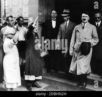 Hitler and Goebbels in Berlin, 1932 Stock Photo - Alamy