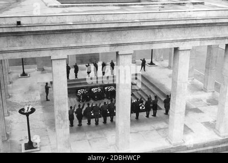 Ehrentempel on the Koenigsplatz in Munich Stock Photo - Alamy