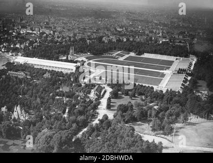 Aerial view of the Nuremberg Rally Grounds in Nuremberg, 1936 Stock ...
