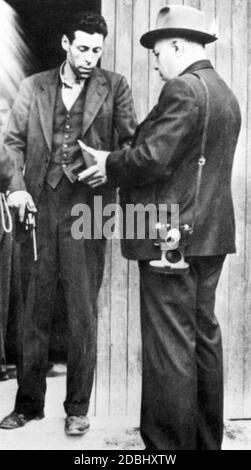 Ramon Mercader after the assassination of Trotsky. Mercader had become ...