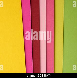 Blank red paper layers closeup as abstract studio background Stock ...