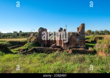 Italy Calabria - Curinga Acconia - Roman baths III-IV century AD ...