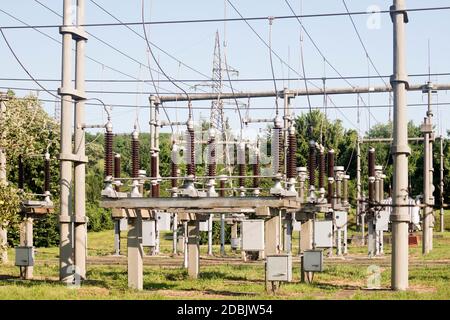 Small electrical substation Stock Photo - Alamy