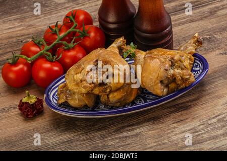 Rabbit stew in sweet and spicy sauce Stock Photo - Alamy