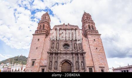 The Cathedral Of Our Lady Of The Assumption Of Zacatecas Displaying