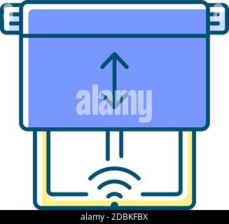Light Sensor icon. Simple element from sensors icons collection. Creative Light Sensor icon ui ...