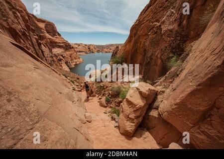 Summer adventures in the Utah backcountry Stock Photo - Alamy