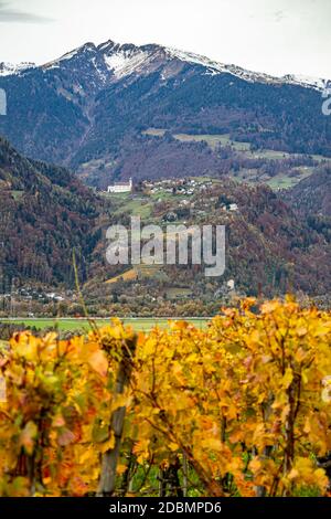 Jenins Village in the Autumn Switzerland Stock Photo - Alamy
