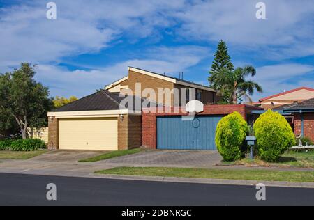 Typical Australian residential house closeup Stock Photo - Alamy
