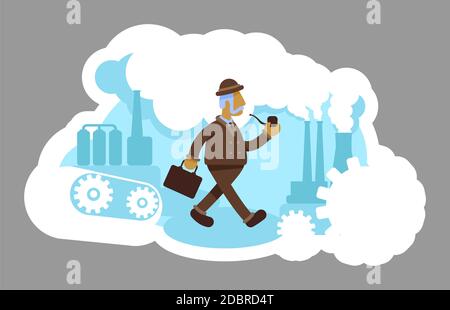 Faceless cartoon character of construction worker man plasterer in ...