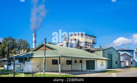 Mosman Sugar Company Central Mill during sugar cane crushing season ...