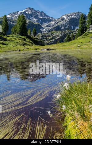 Lake of thuilette,la thuile,val d'aoste,italy Stock Photo - Alamy