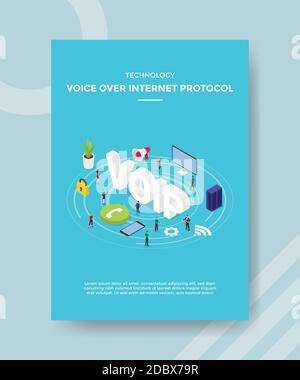 VOIP or Voice Over Internet Protocol with Telephony Scheme Technology ...