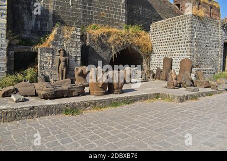 Kandhar Fort, Nizamshahi period and was built in honour of Rashtrakuta ...