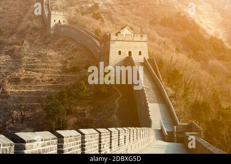 The Great Wall of China, Longest Man-Made Structure in the World Stock ...