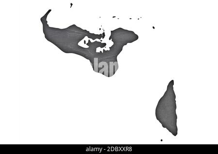 Map of Tonga on dark slate Stock Photo - Alamy