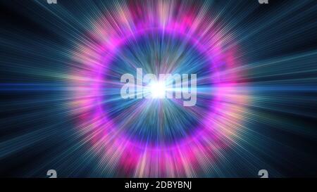 star ray light in space. render illustration Stock Photo - Alamy