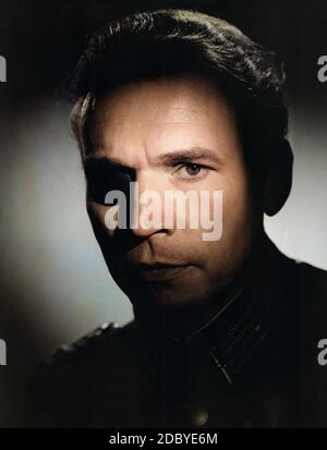 Wolfgang Preiss, deutscher Schauspieler und Synchronsprecher, im ...