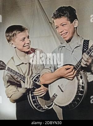 Jan und Kjeld, Danish duo (Banjo Boys), founded 1958, members: Wennick ...