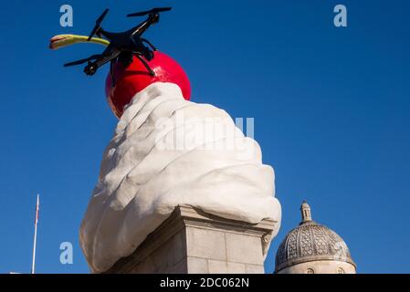 The Ice Cream and Cherry Art Installation On The 4th Plinth In ...