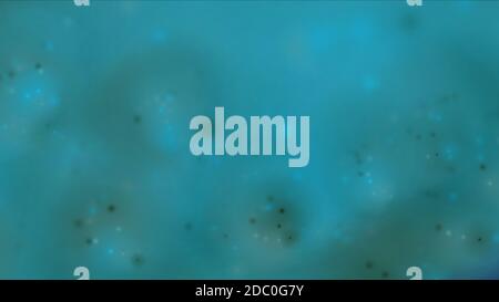 biological contaminated water microscope close up. illustration render ...