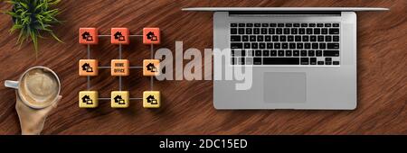 Lesson time lightbox message on a bright yellow background Stock Photo ...