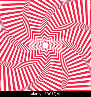 Abstract background in Opt Art style. Vector illustration Stock Vector ...