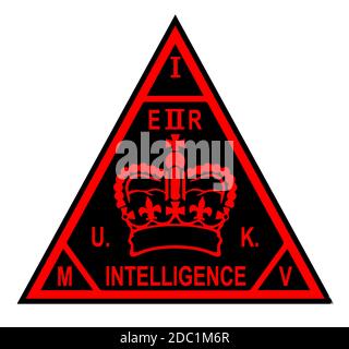 The MI5 secret service logo over a white background Stock Photo - Alamy