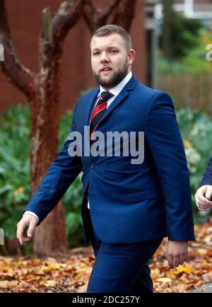 Birmingham-based Pc Declan Jones arriving at Coventry Magistrates ...