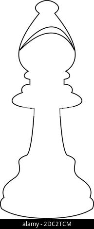 Bishop Line Art Stock Vector Image & Art - Alamy