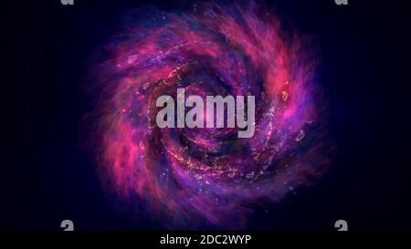 Cosmic Galaxy Background abstract light, illustration render Stock ...