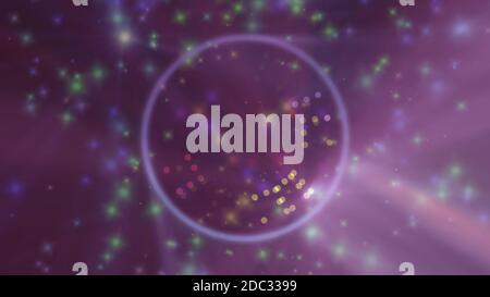 magic ball particle space light, render illustration Stock Photo - Alamy