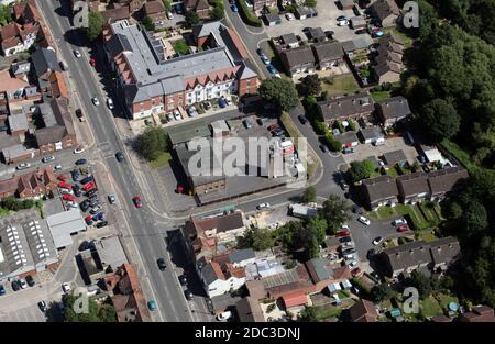 aerial view of Abingdon Fire Station in Oxfordshire Stock Photo - Alamy