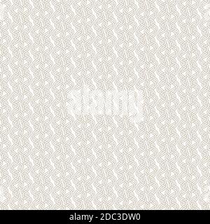 Abstract line background - Tangled knitted pattern. Seamless vector ...