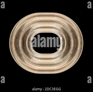 Gypsum frame for pictures and mirrors Stock Photo - Alamy