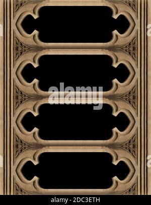 Gypsum frame for pictures and mirrors Stock Photo - Alamy