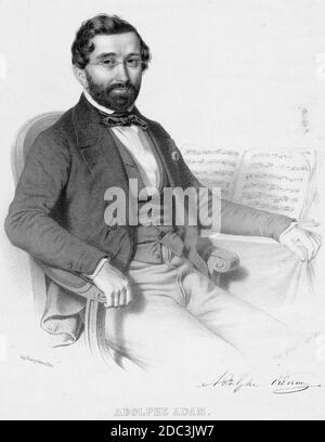 Adam, Adolphe Stock Photo - Alamy