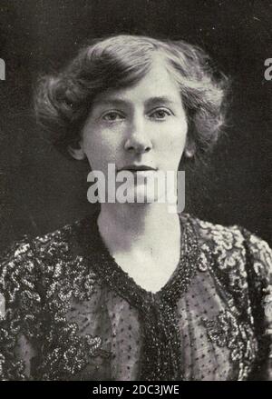 CICELY HAMILTON (1872-1952) English author, suffragette, playwright and ...
