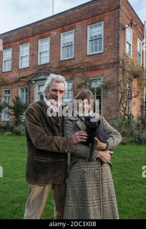 Edward and Lulu Hutley at Slades Farm, Wintershall Estate, Surrey ...
