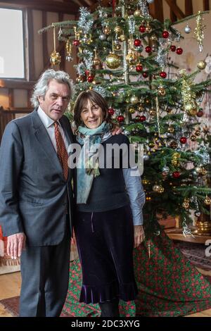 Edward and Lulu Hutley at Slades Farm, Wintershall Estate, Surrey ...