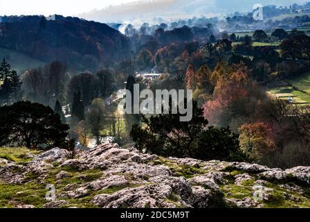 Leete Path at Loggerheads near Mold, Denbighshire, North Wales UK Stock ...