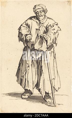 "Jacques Callot, Fat Beggar with Eyes Cast Down, c. 1622, etching, R.L ...