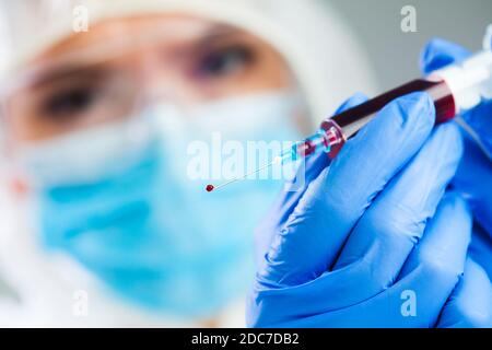 Platelet rich plasma PRP laboratory clinical preparation for medical ...