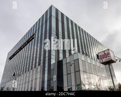 The Cube building, Corby, Northamptonshire, England, UK Stock Photo - Alamy