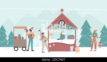 Fun fair background scene illustration Stock Vector Image & Art - Alamy