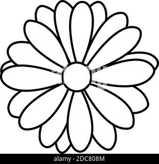 A digital illustration vector of a single line croissant design on a ...