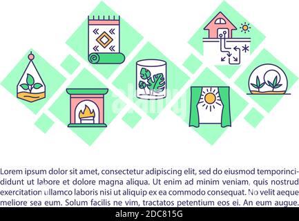 Biophilic design concept icon Stock Vector Image & Art - Alamy